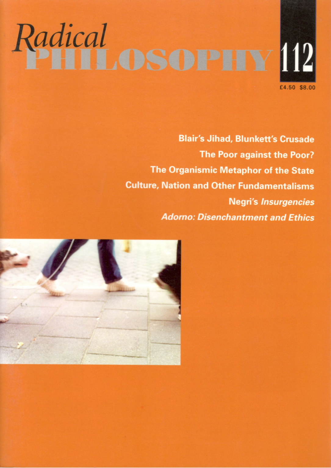 Radical Philosophy issue 112 (Mar/Apr 2002)
