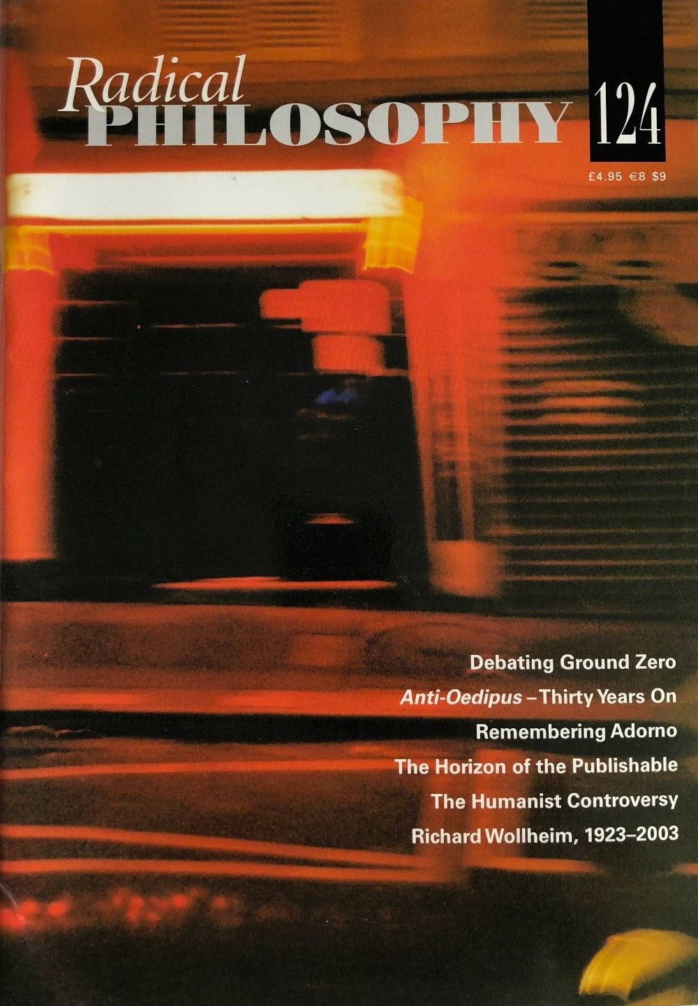 Radical Philosophy issue 124 (Mar/Apr 2004)
