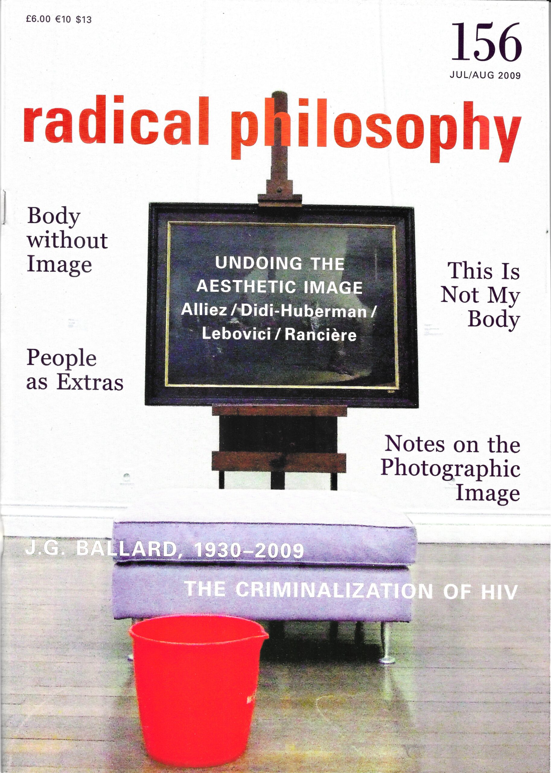 Radical Philosophy issue 156 (Jul/Aug 2009)