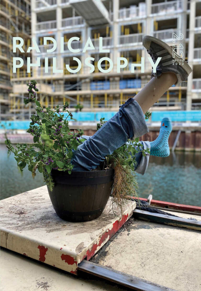 Radical Philosophy issue 212 (Spring 2022)